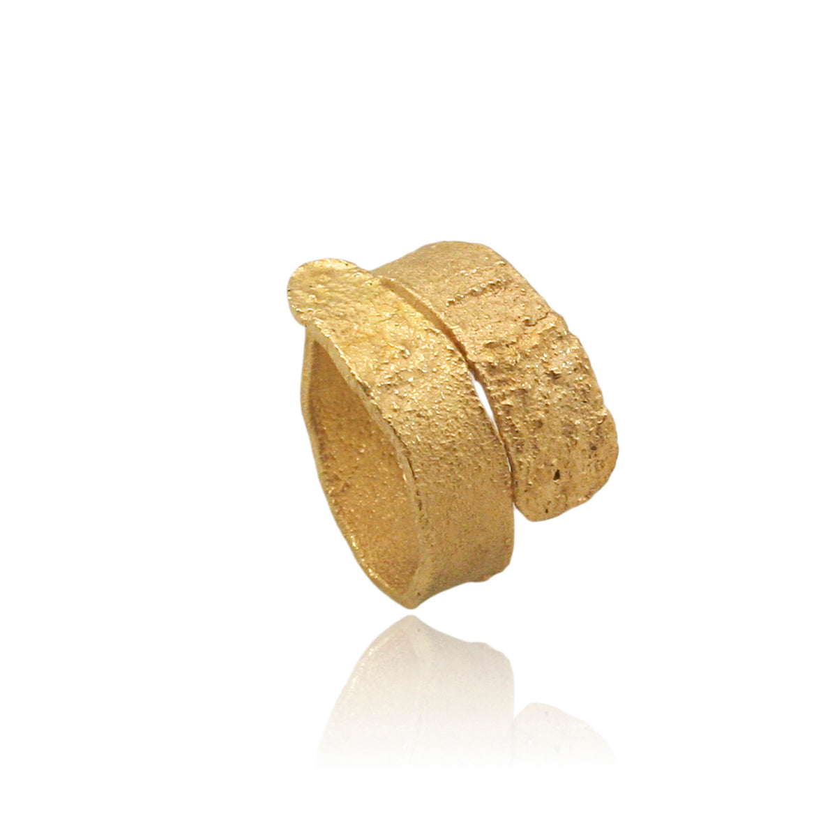 Algae Ring Gold – Karolina Bik Jewelry